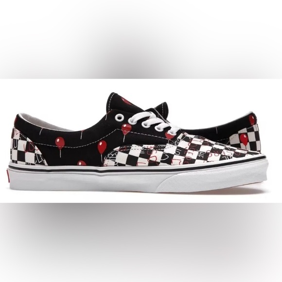 Vans | Shoes | Vans Era House Of Terror It Pennywise Horror Shoe ...